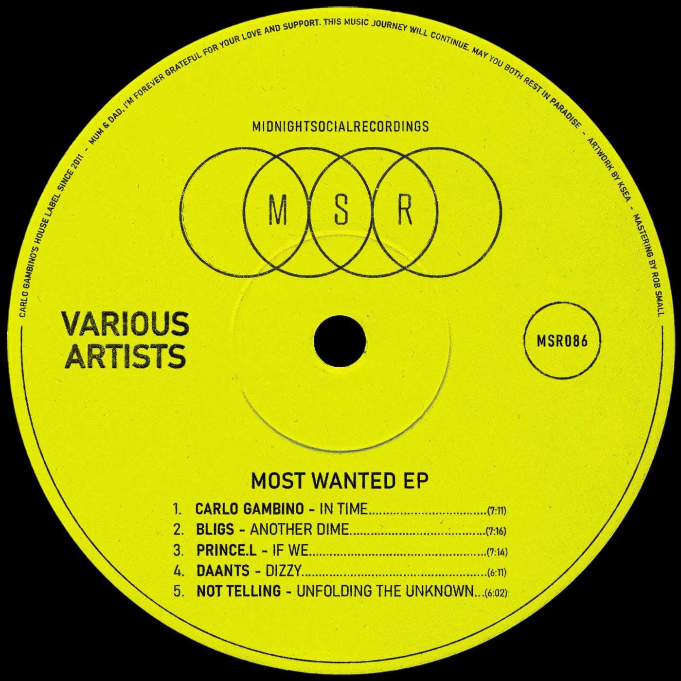 VA - Most Wanted EP (Midnight Social Recordings)